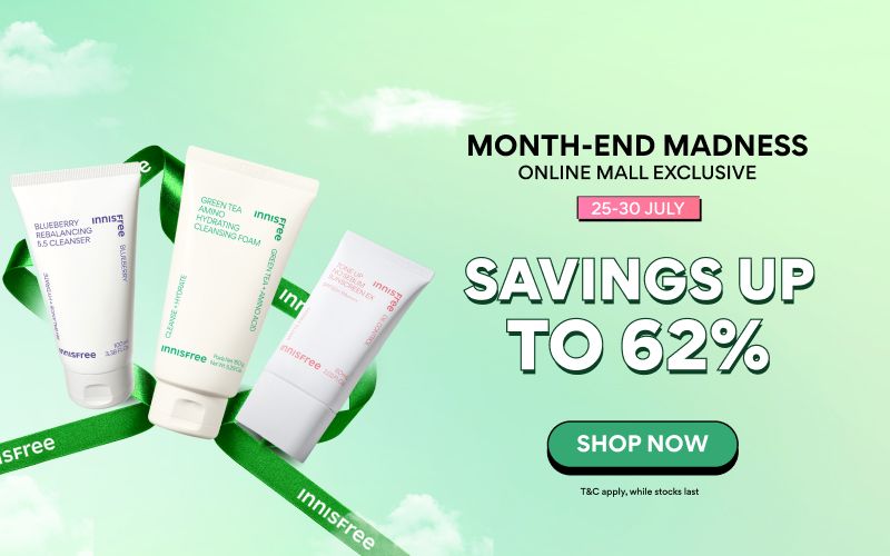 Month End Madness July | INNISFREE Malaysia